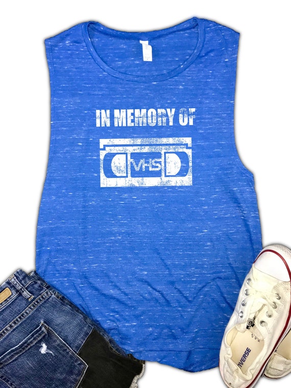Funny Throwback VHS Muscle Tank Take Me Back to the 80s | Etsy