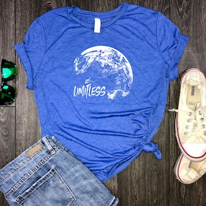 Women's Limitless World Shirt, Motivational Shirt, Inspirational Shirt ...
