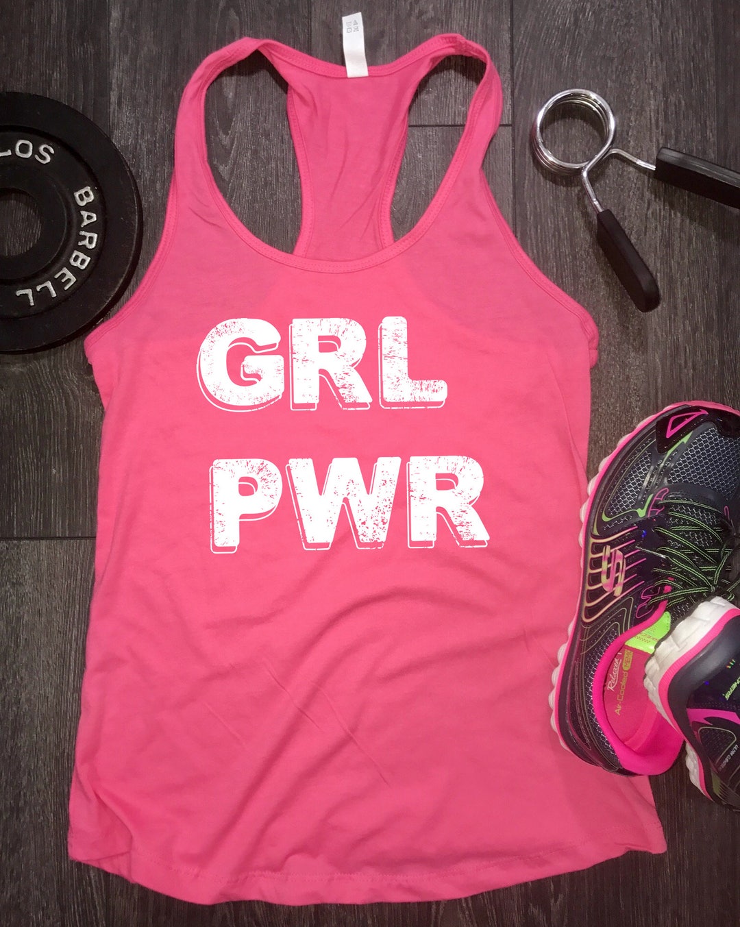 Girl Power Workout Tank, Workout Tanks for Women, Womens Workout Tank ...