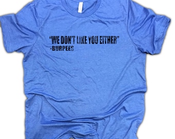 Burpees for Breakfast Mens Short Sleeve Shirt Funny Gym Workout ...