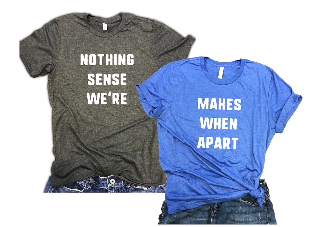 Matching Funny Couples Shirts - Gift for Couples, Matching Couples ...