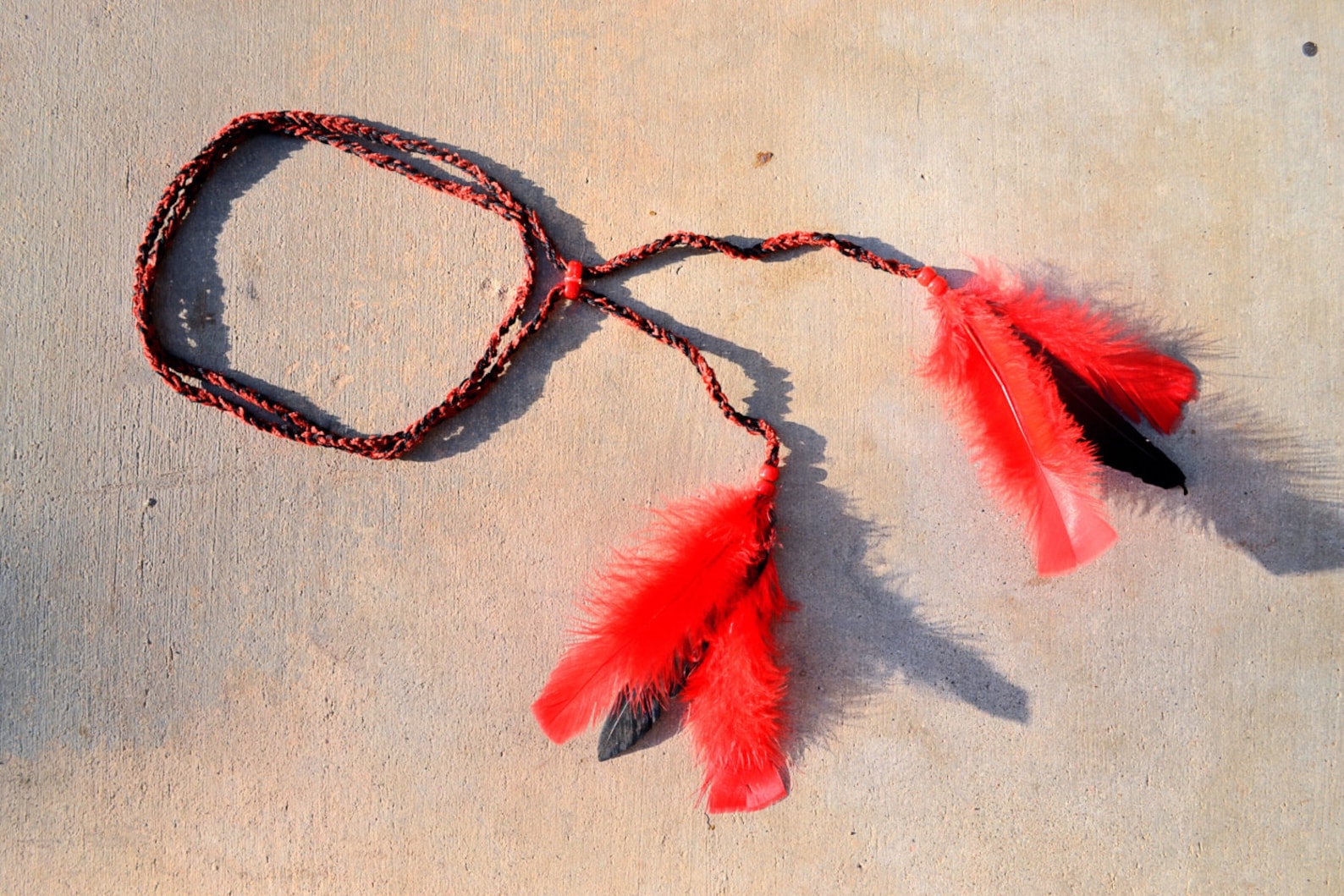 Braided Feather Headband Festival Headband Hippie Headband - Etsy