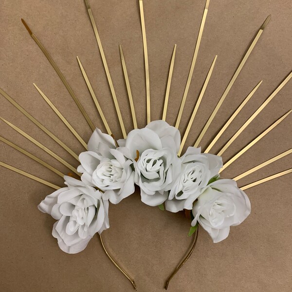 Dia De Los Muertos Flower Crown - Etsy