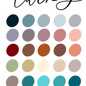 Turkey Procreate Color Palette Procreate Swatches Ipad - Etsy