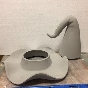 Ceramic Bisque Witch's Hat Chip and Dip Serving Dish Ready to Paint - Etsy