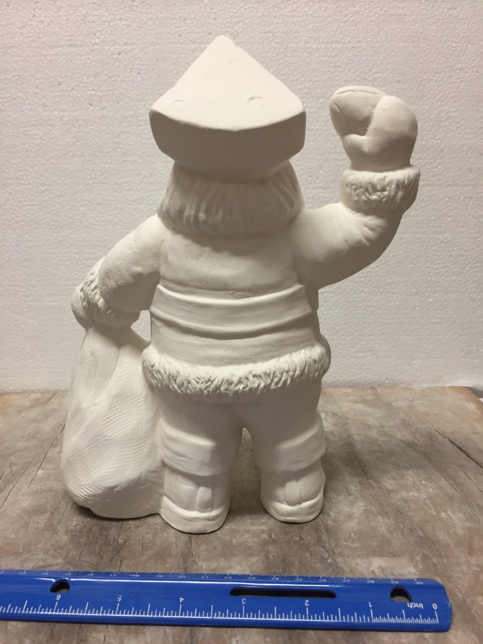 Ceramic Bisque Wisconsin State Santa Claus Gare Ready to Paint - Etsy