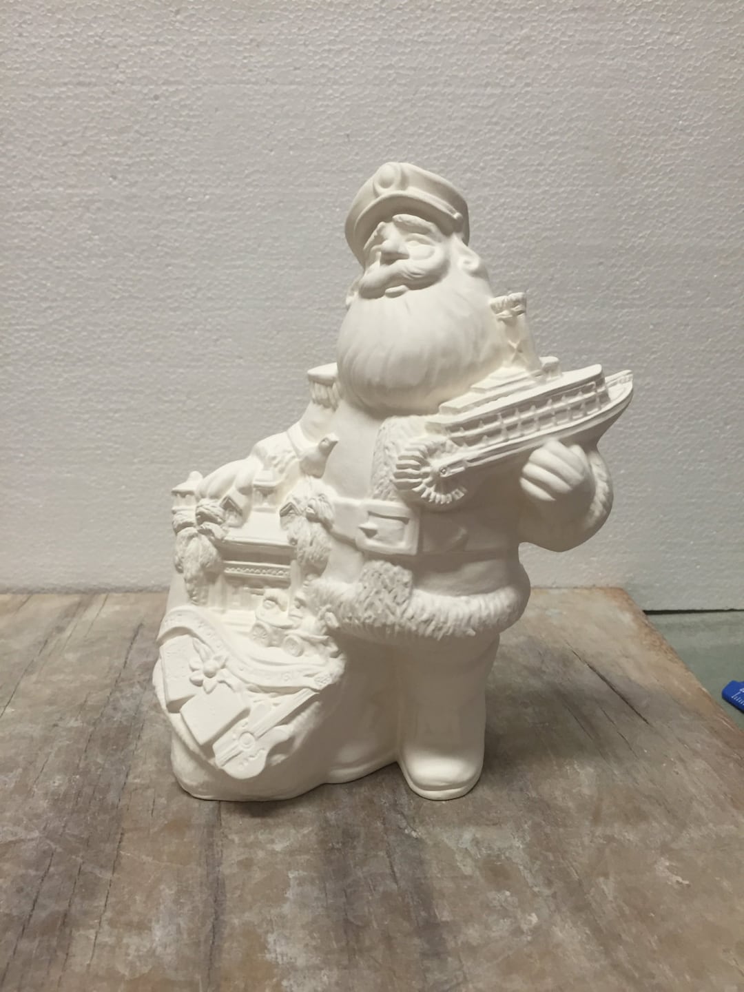 Ceramic Bisque Mississippi State Santa Claus Gare Ready to Paint - Etsy