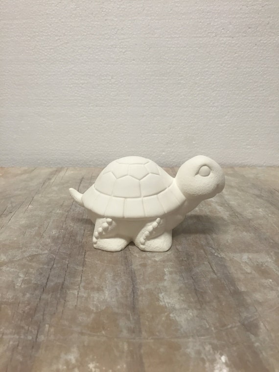 Ceramic Bisque 5 Turtle Ready to Paint - Etsy