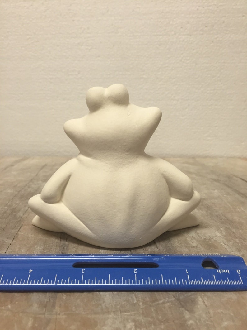Ceramic Bisque Gangbuster Frog Ready to Paint - Etsy