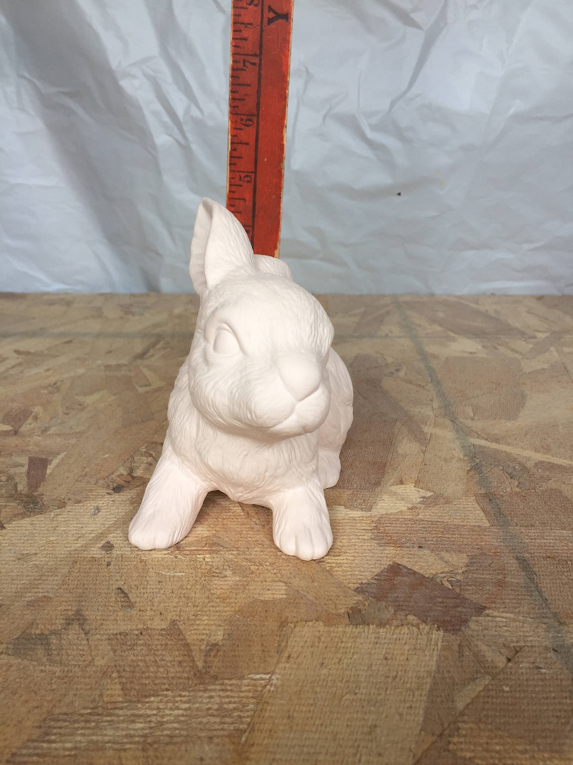 Stoneware Pottery Small Crouching Bunny Rabbit Cone 6 Bisque - Etsy