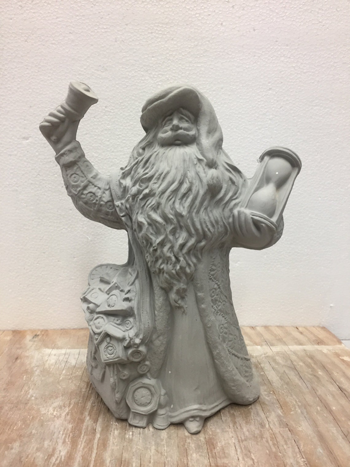Ceramic Bisque Father Time Santa Gare 2794 Ready to Paint - Etsy