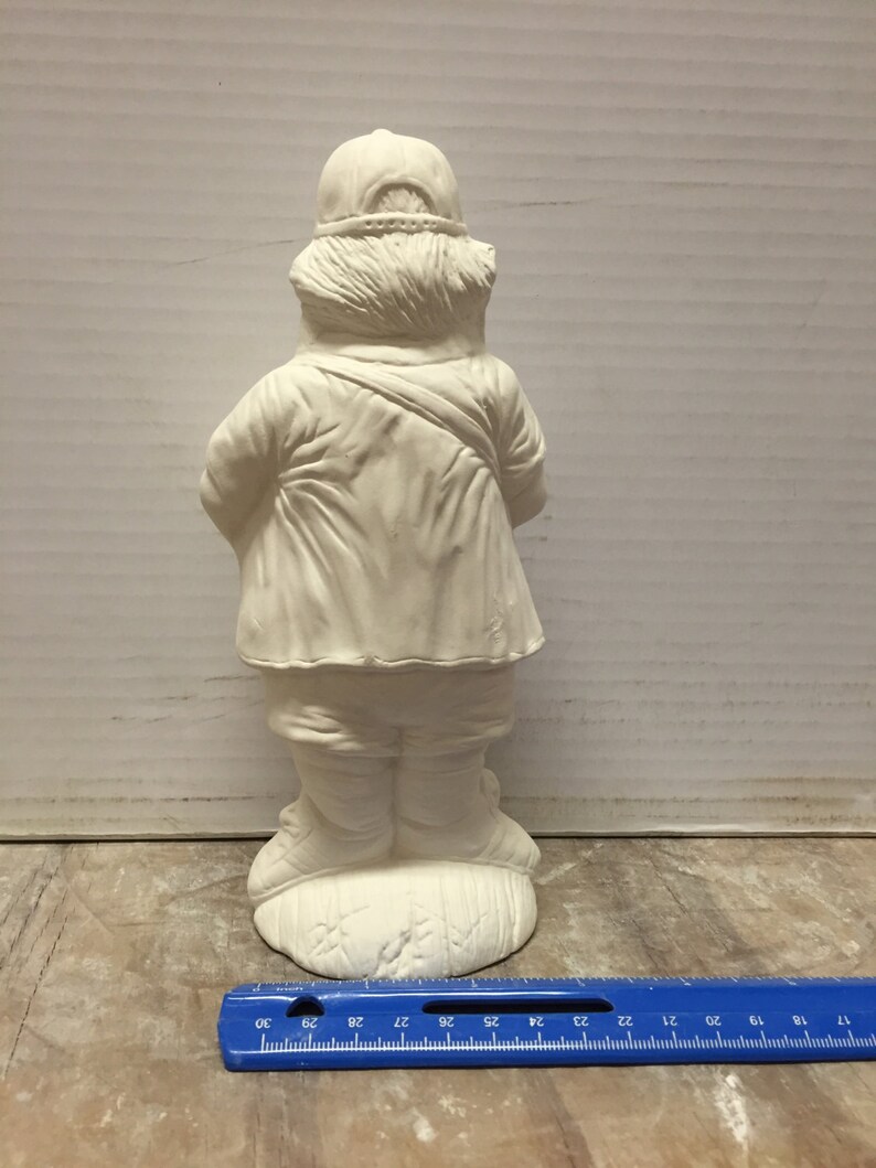 Ceramic Bisque Mailman Santa Claus Nowell Postman Ready to Paint - Etsy