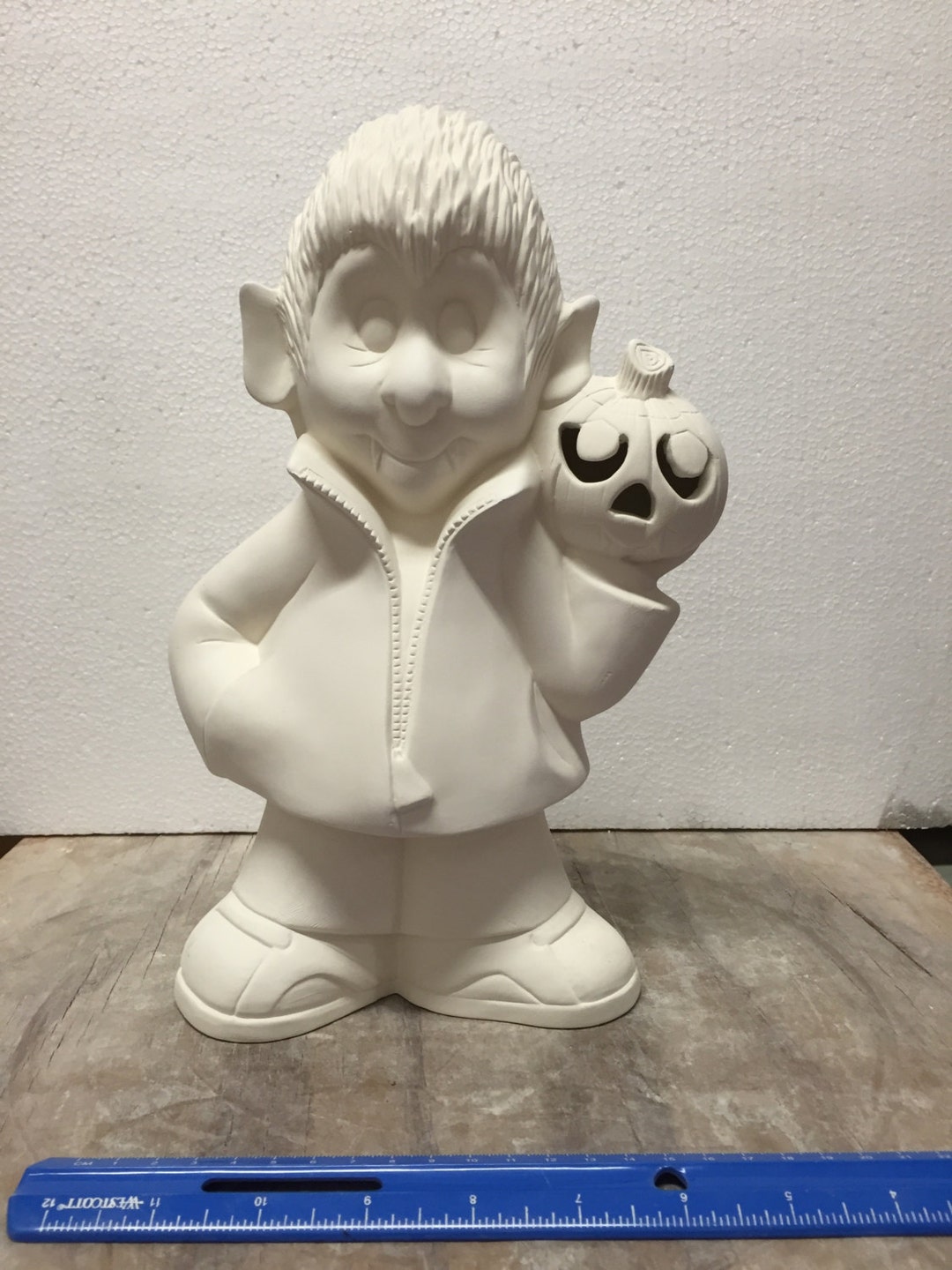 Ceramic Bisque Halloween Vampire Punk Ready to Paint Clay Magic - Etsy