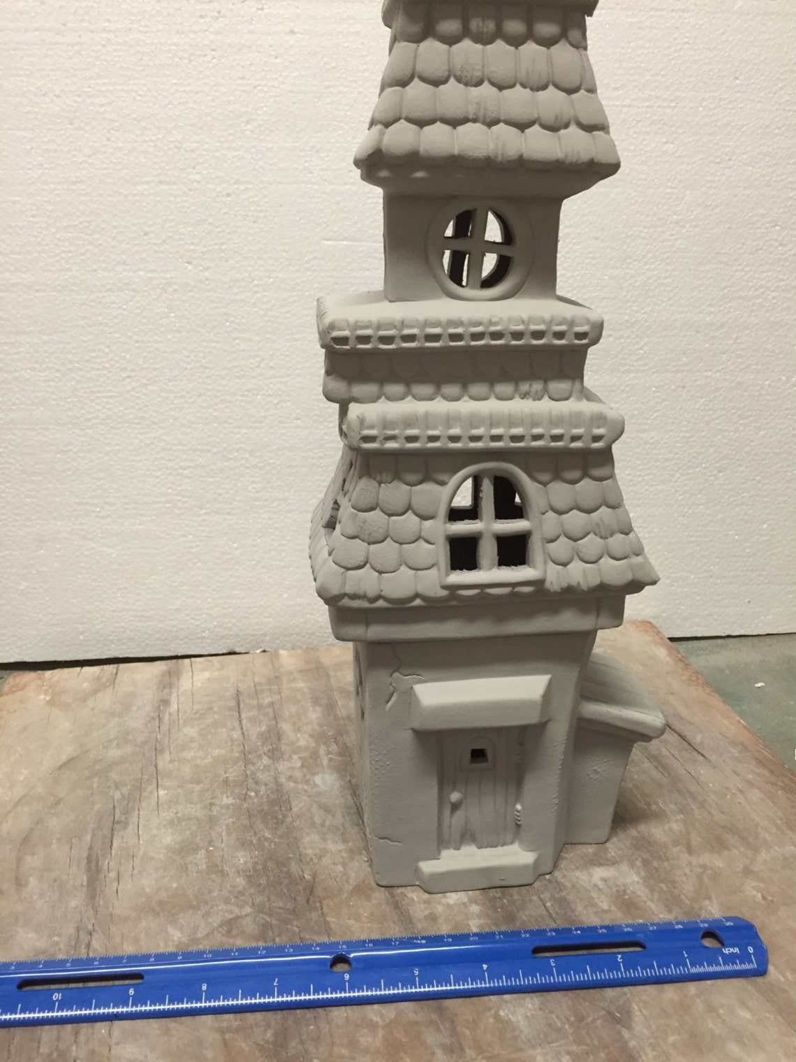 Ceramic Bisque Haunted Mansion Ready to Paint Clay Magic - Etsy