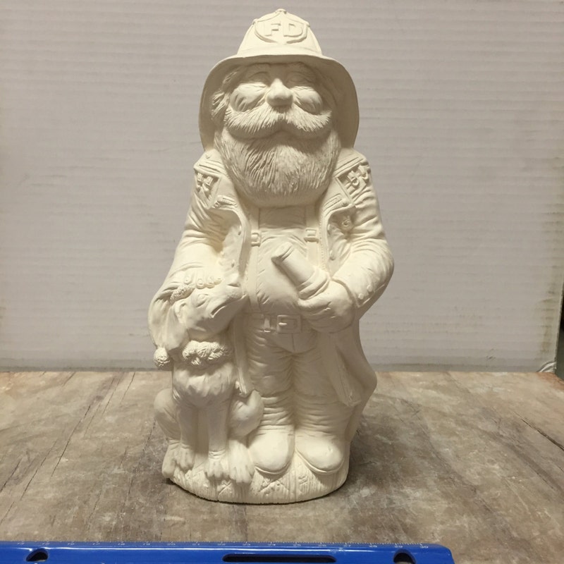 Fireman Santa - Etsy