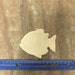 Ceramic Bisque Small Flat Fish Ready to Paint - Etsy