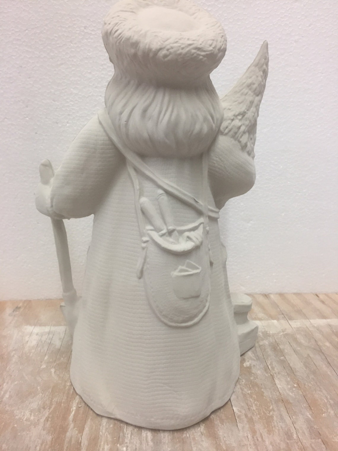 Ceramic Bisque Tree Planting Santa Gare 2660 Ready to Paint - Etsy