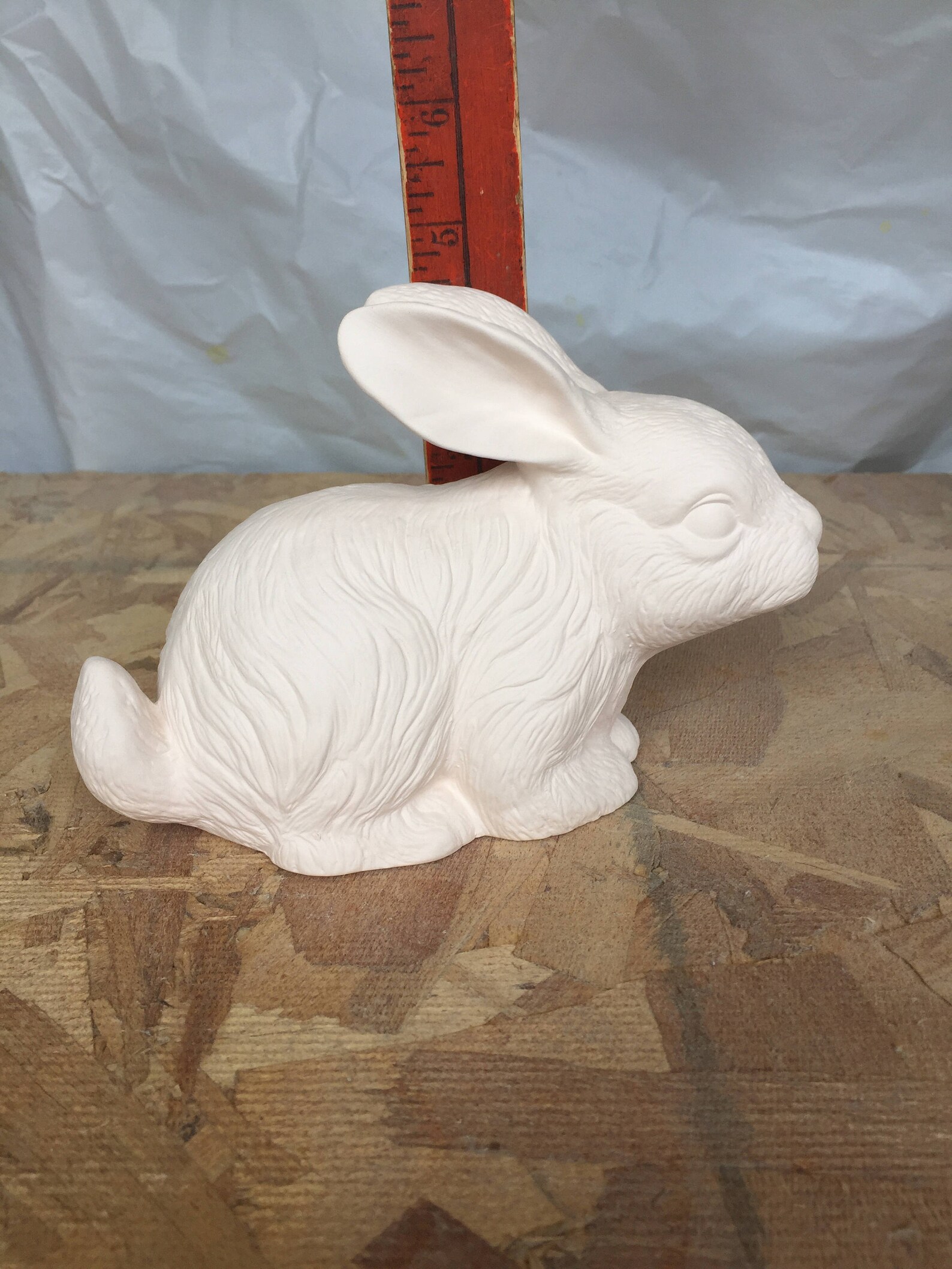 Stoneware Pottery Small Sitting Bunny Rabbit Cone 6 Bisque - Etsy