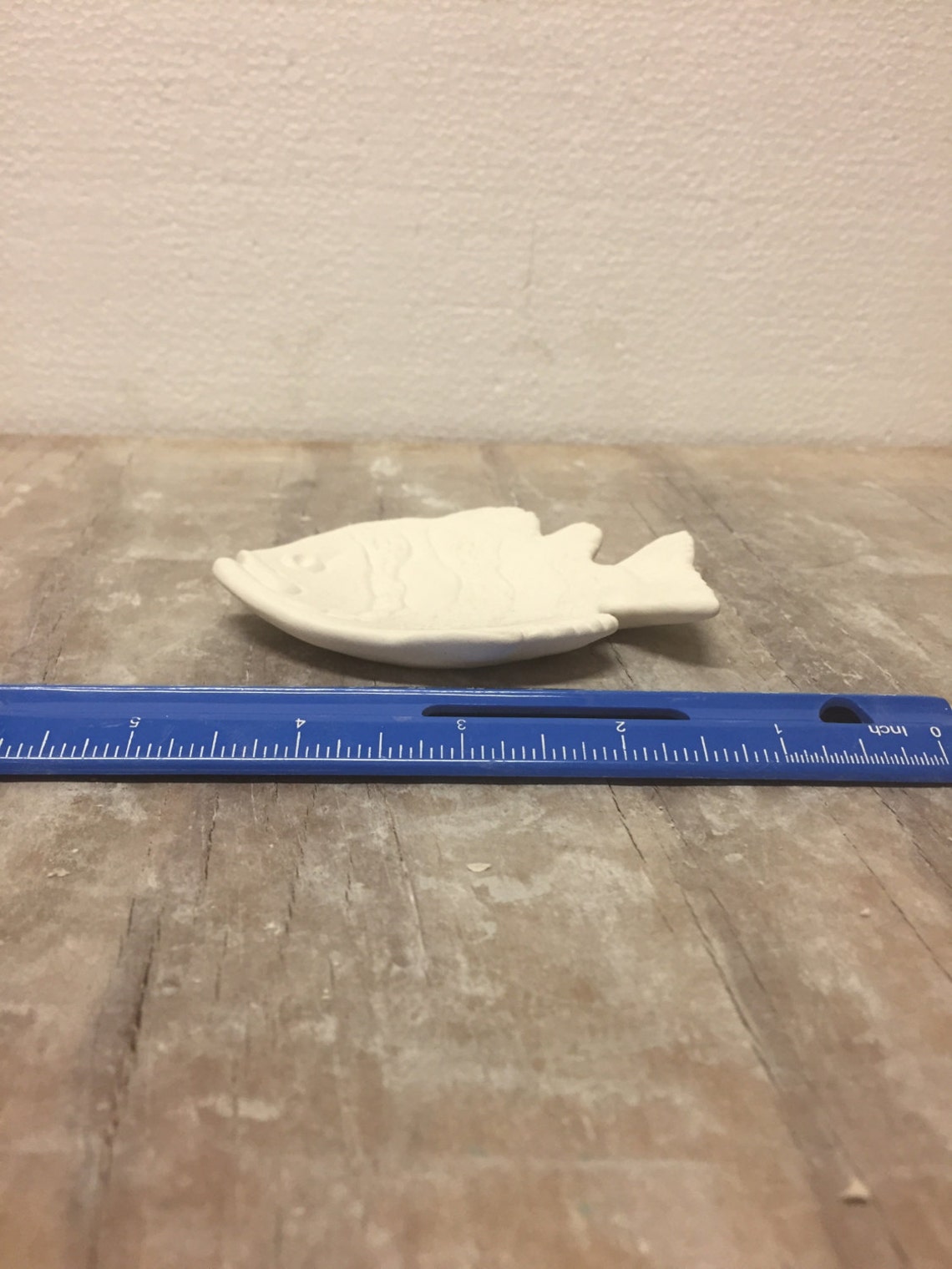 Ceramic Bisque Small Flat Fish Ready to Paint | Etsy