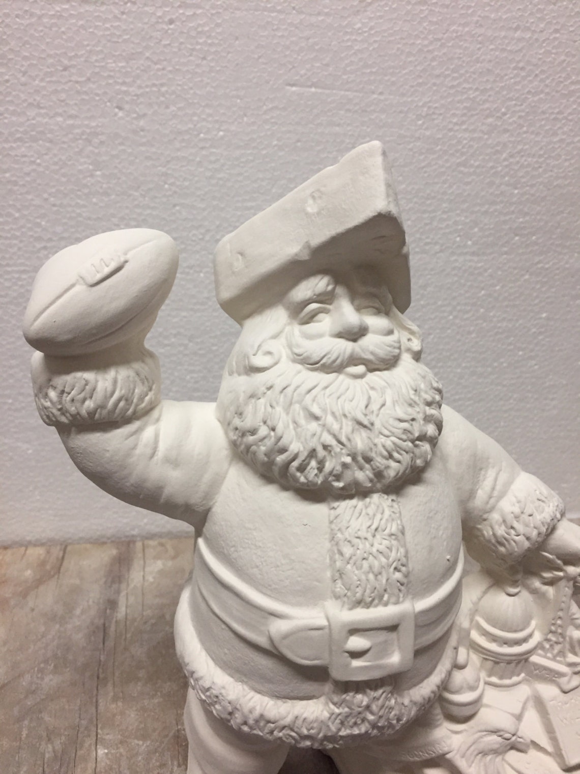 Ceramic Bisque Wisconsin State Santa Claus Gare Ready to Paint - Etsy