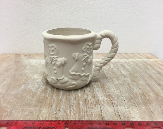Ceramic Bisque Rose Santa Gare 2659 Ready to Paint - Etsy