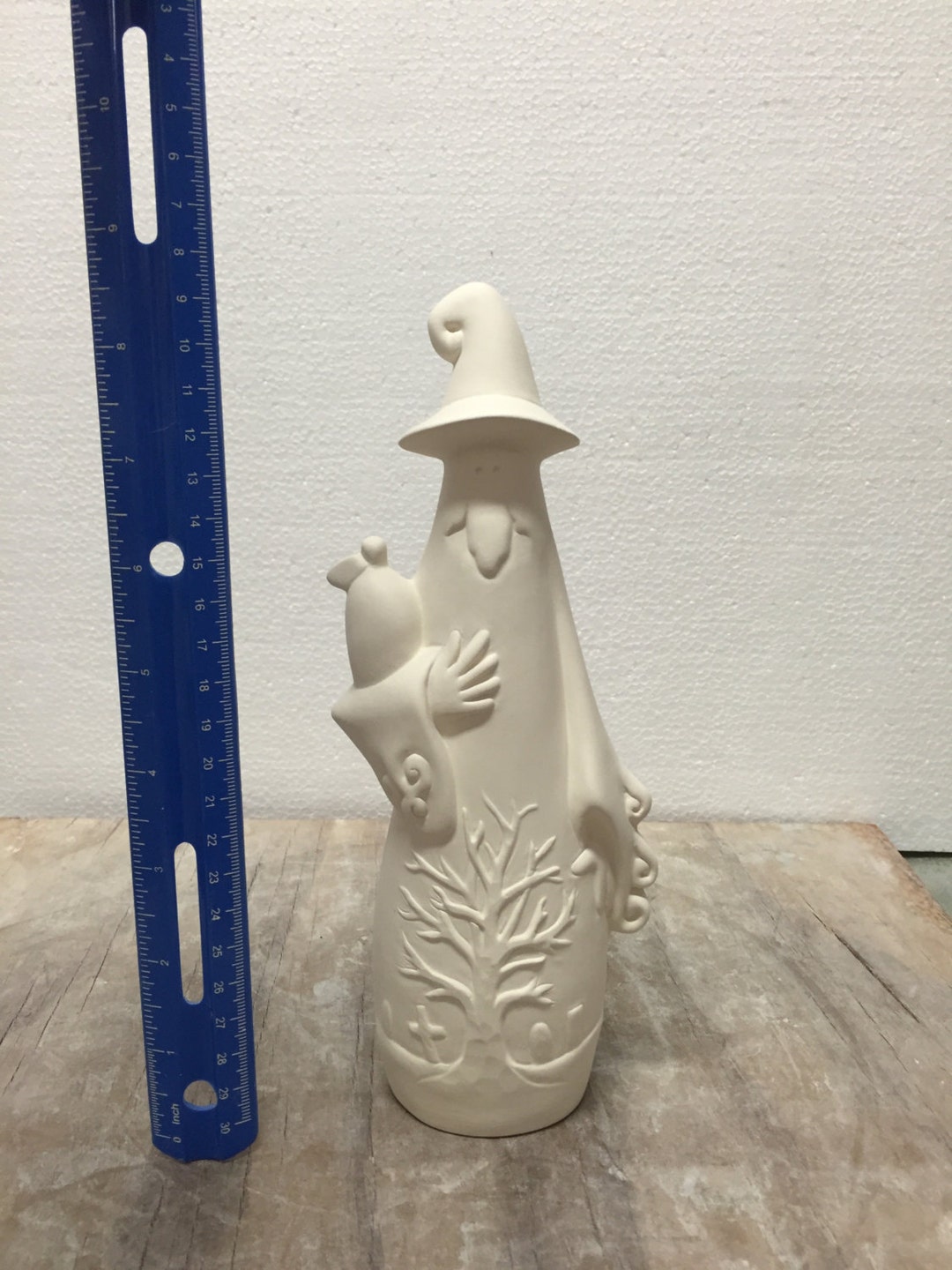 Ceramic Bisque 9" Spooky Tree Ghost Ready to Paint Clay Magic 3562 - Etsy