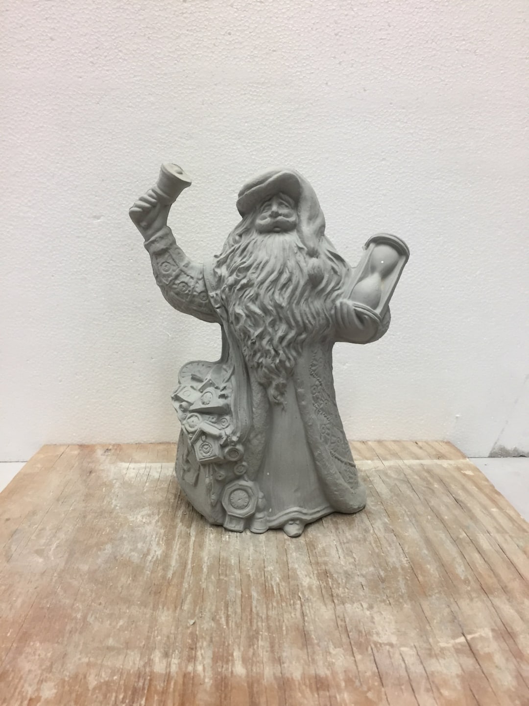 Ceramic Bisque Father Time Santa Gare 2794 Ready to Paint - Etsy
