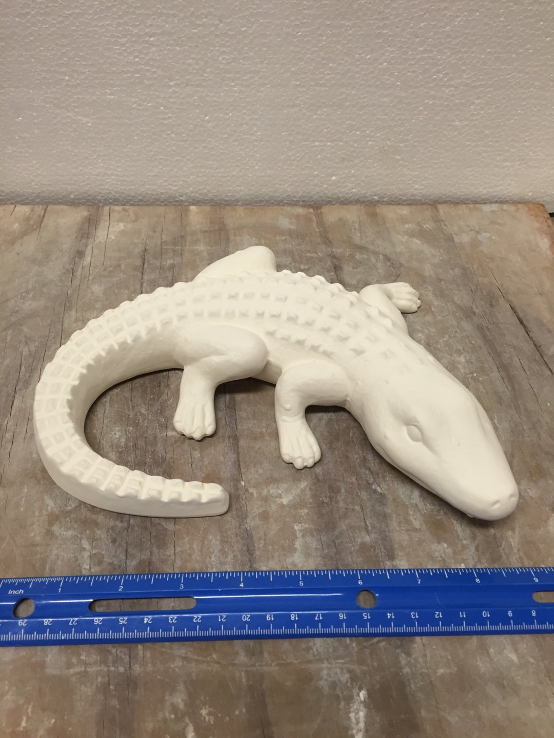 Ceramic Bisque Alligator Ready to Paint - Etsy