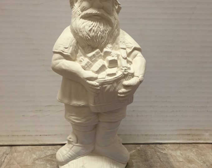 Ceramic Bisque Mailman Santa Claus Nowell Postman Ready to Paint - Etsy