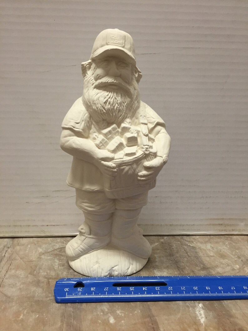 Ceramic Bisque Mailman Santa Claus Nowell Postman Ready to Paint - Etsy