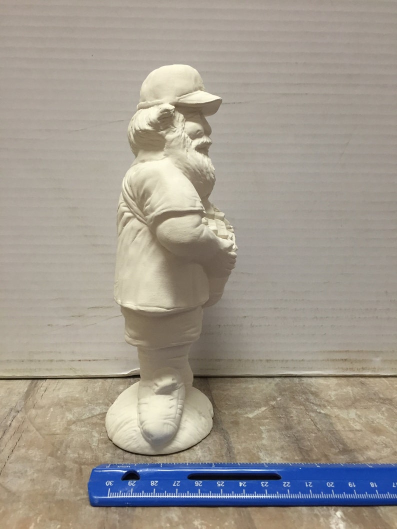 Ceramic Bisque Mailman Santa Claus Nowell Postman Ready to Paint - Etsy