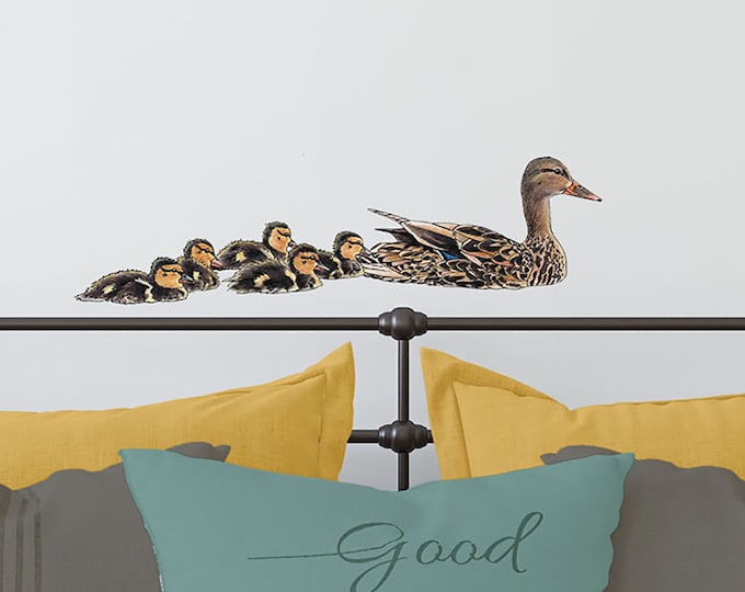 Duck Decal for Wall, Ducks Wall Sticker, Duckling Wall Stickers ...