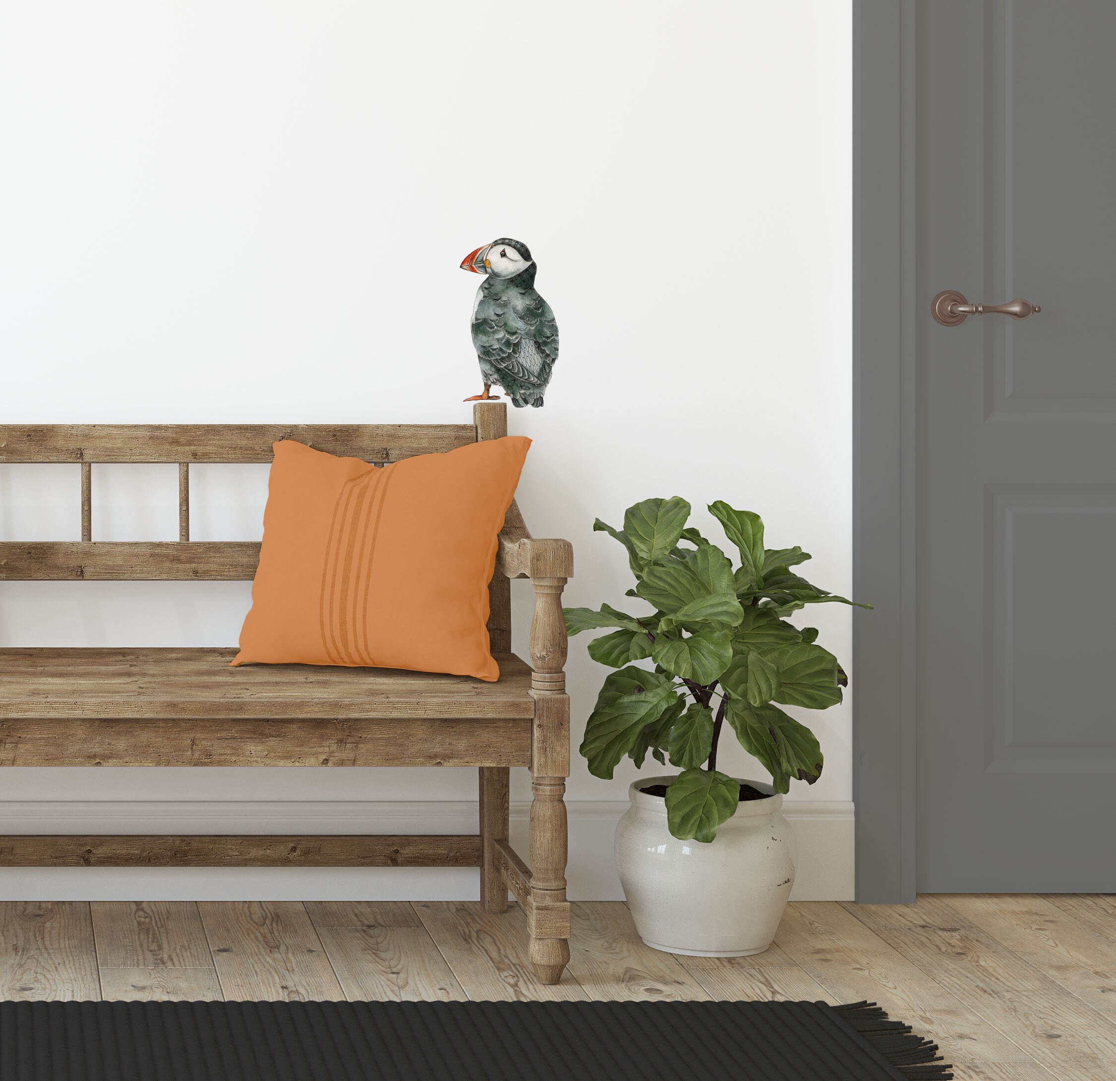 Puffin Bird Decal Bird Vinyl Sticker Puffin Gifts Bird - Etsy