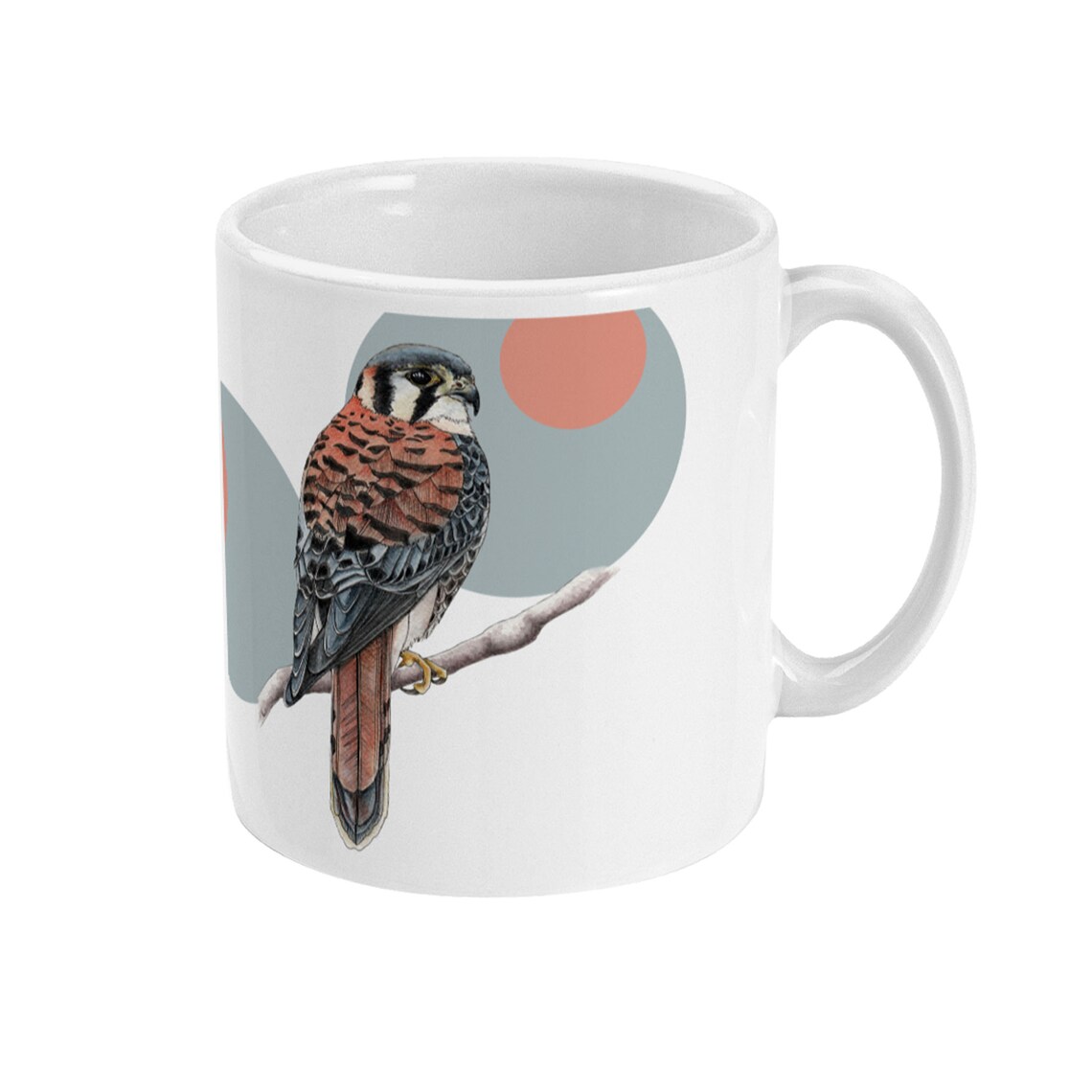 Scandi Mug Bird of Prey Coffee Mug Bird Lover Gift Bird - Etsy