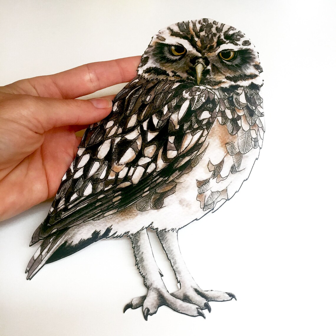 Owl Wall Decal Owl Vinyl Wall Sticker Owl Gifts Nature - Etsy