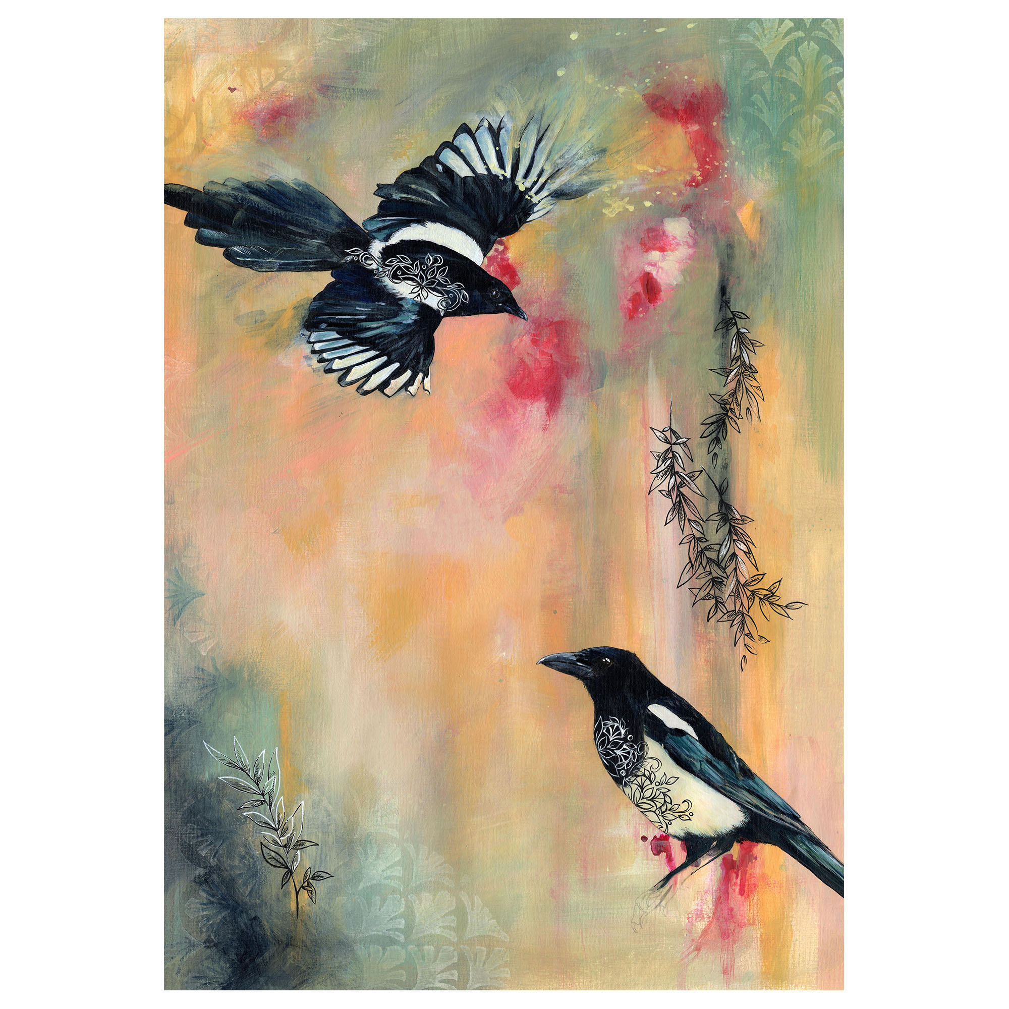 Magpies Artwork