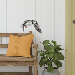 Puffin Sea Bird Vinyl Decal, Nature Wall Sticker - Etsy
