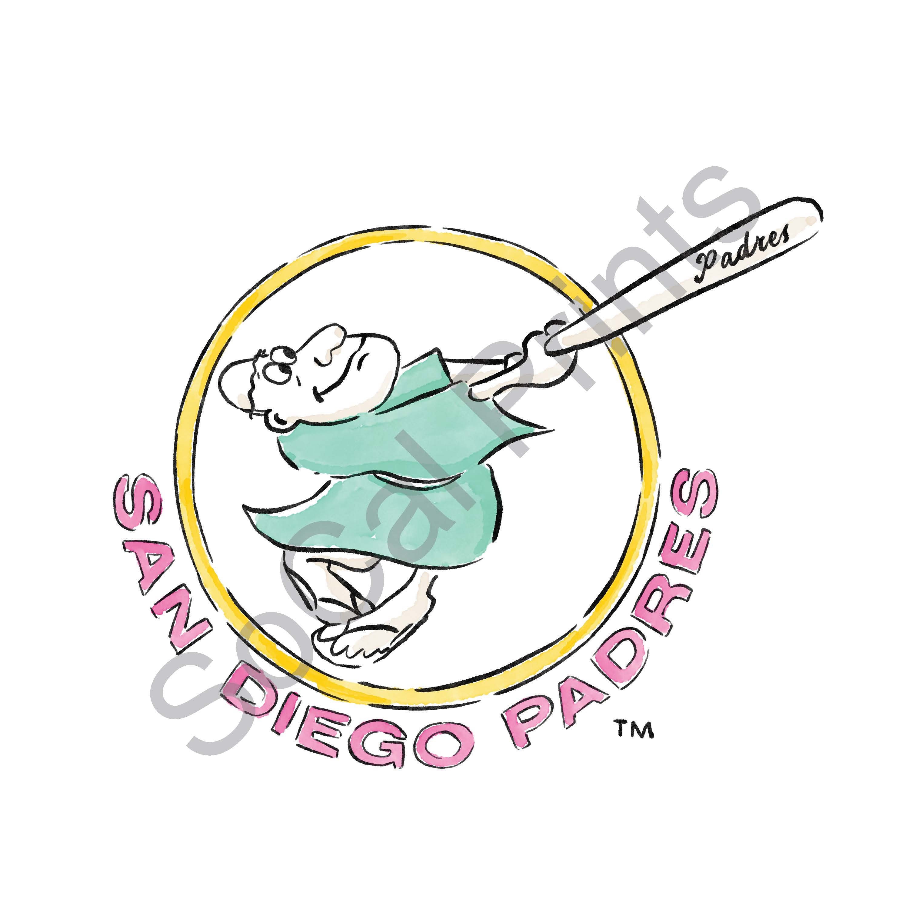 Padres Friar Logo