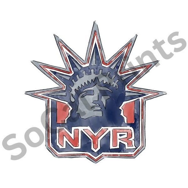 Ny Rangers Svg - Etsy