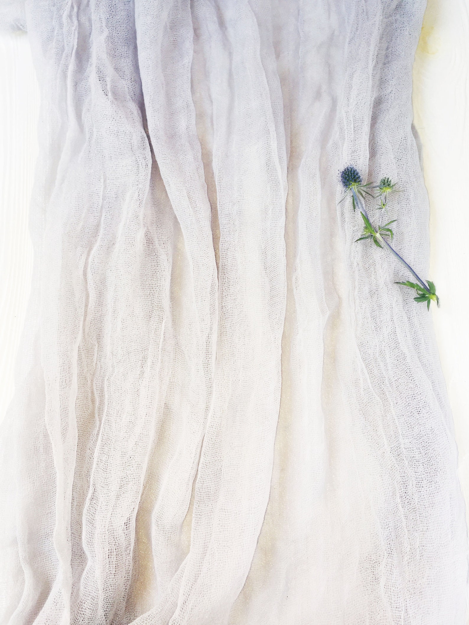 Grey Light Boho Wedding Cheesecloth table runner Wedding | Etsy