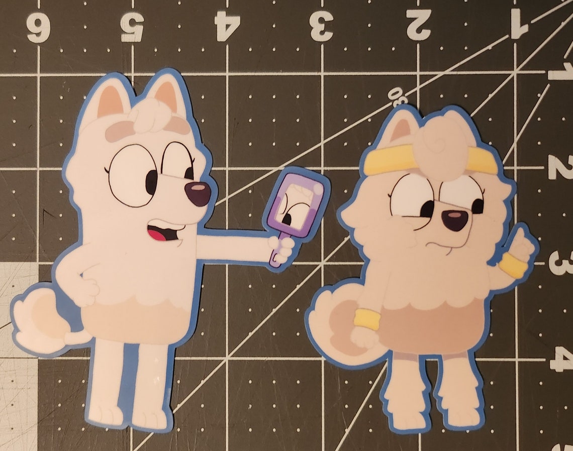 Bluey: Chili, Bandit, or Wendy Stickers - Etsy