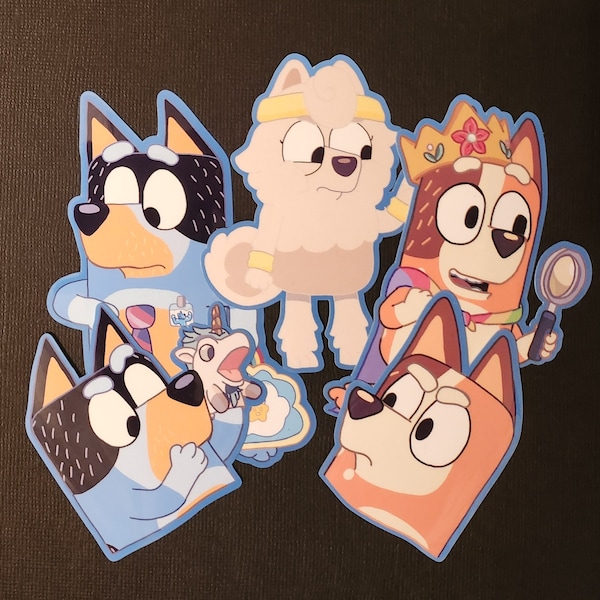 Chili Bluey Sticker - Etsy