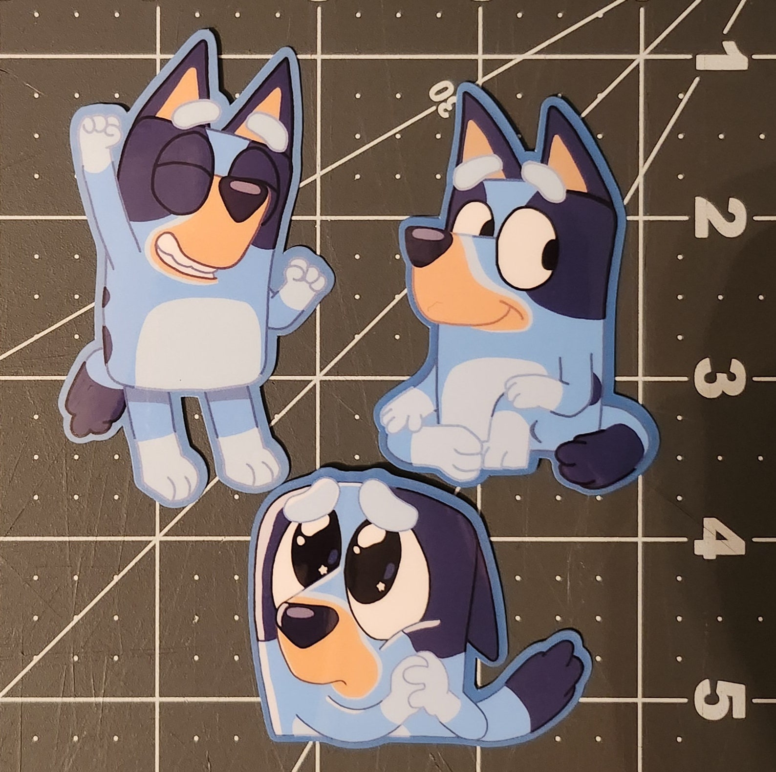 Bluey Stickers - Etsy