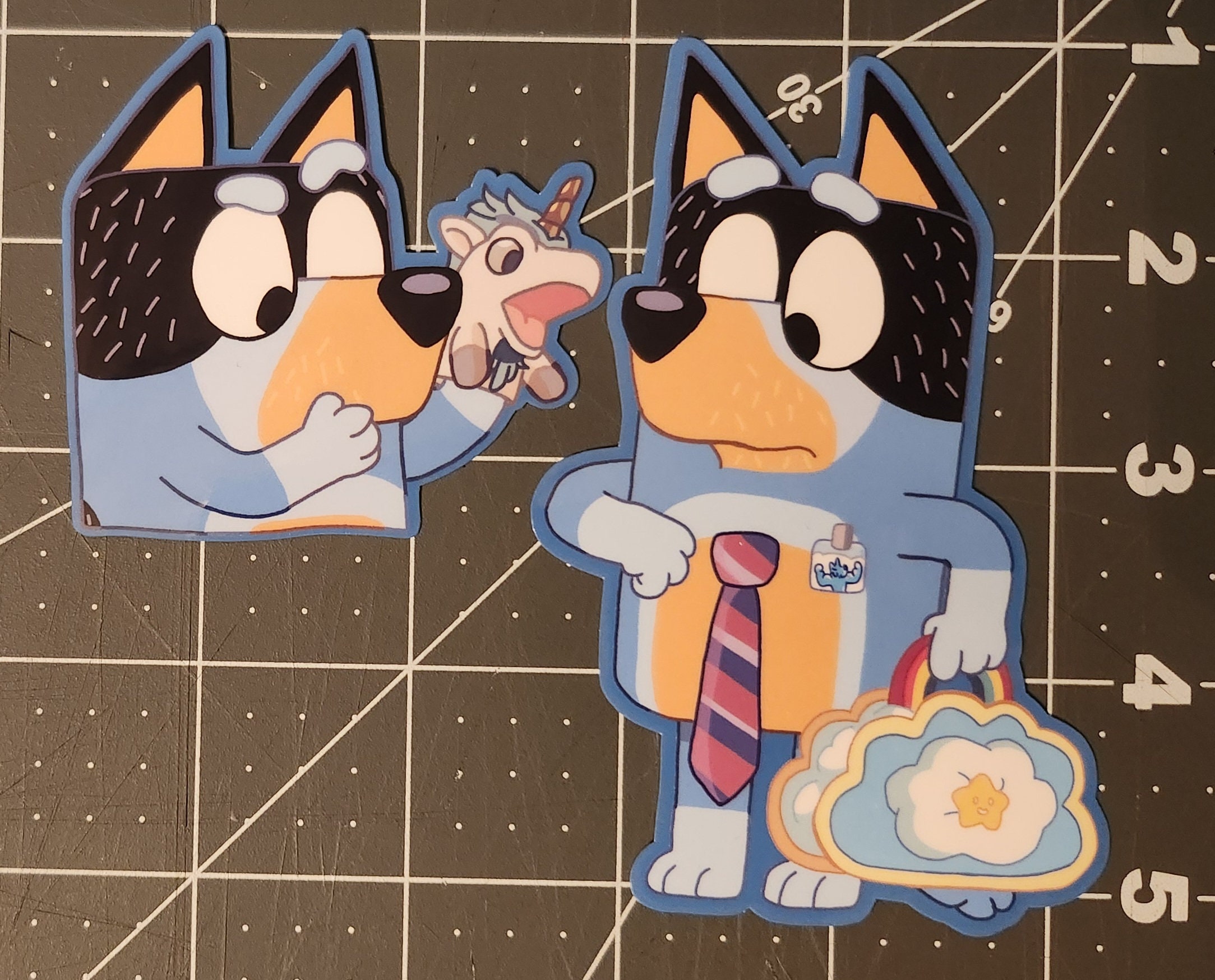 Bluey: Chili, Bandit, or Wendy Stickers - Etsy