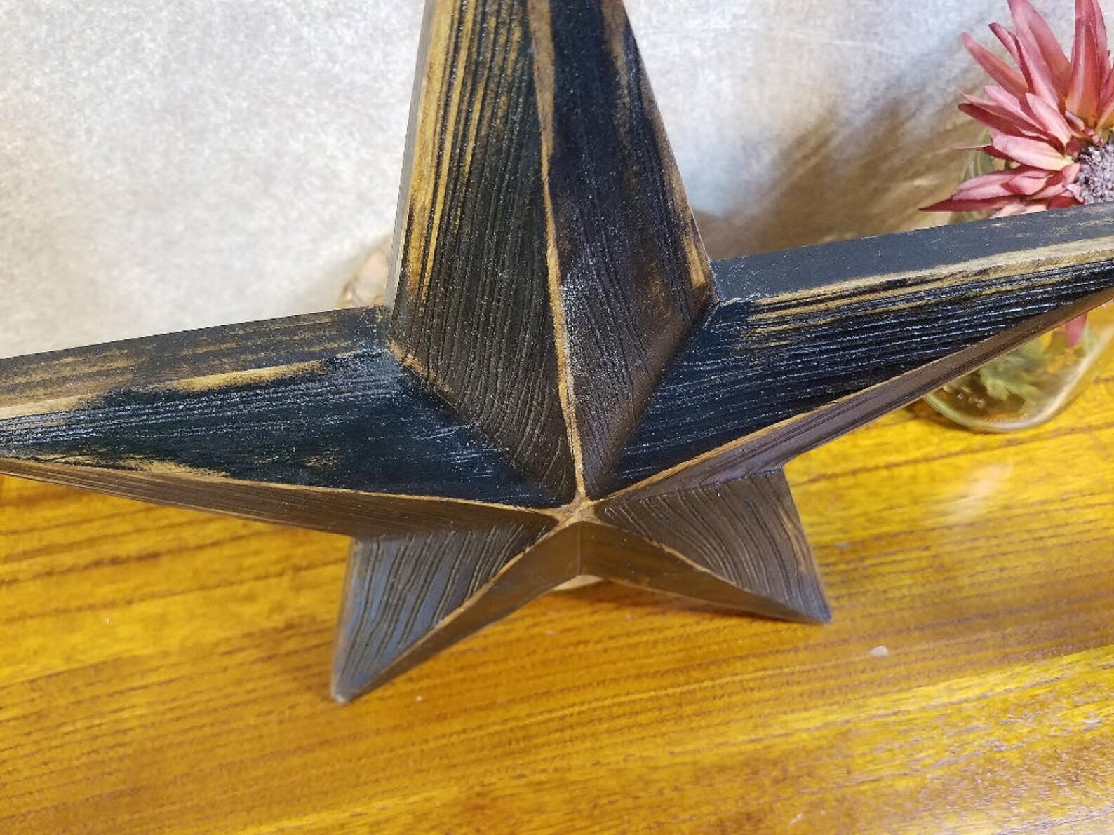 Christmas Tree Topper Star Black Christmas Tree Topper - Etsy