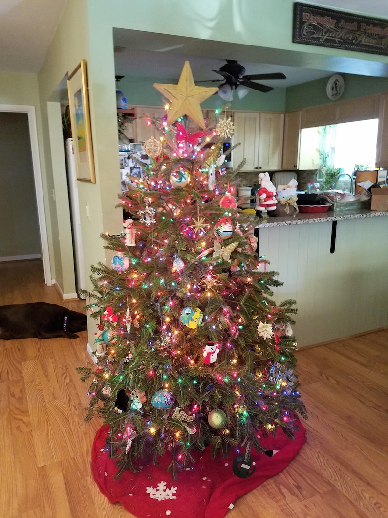 Christmas Tree Topper Farmhouse Tree Topper Rustic Wood - Etsy