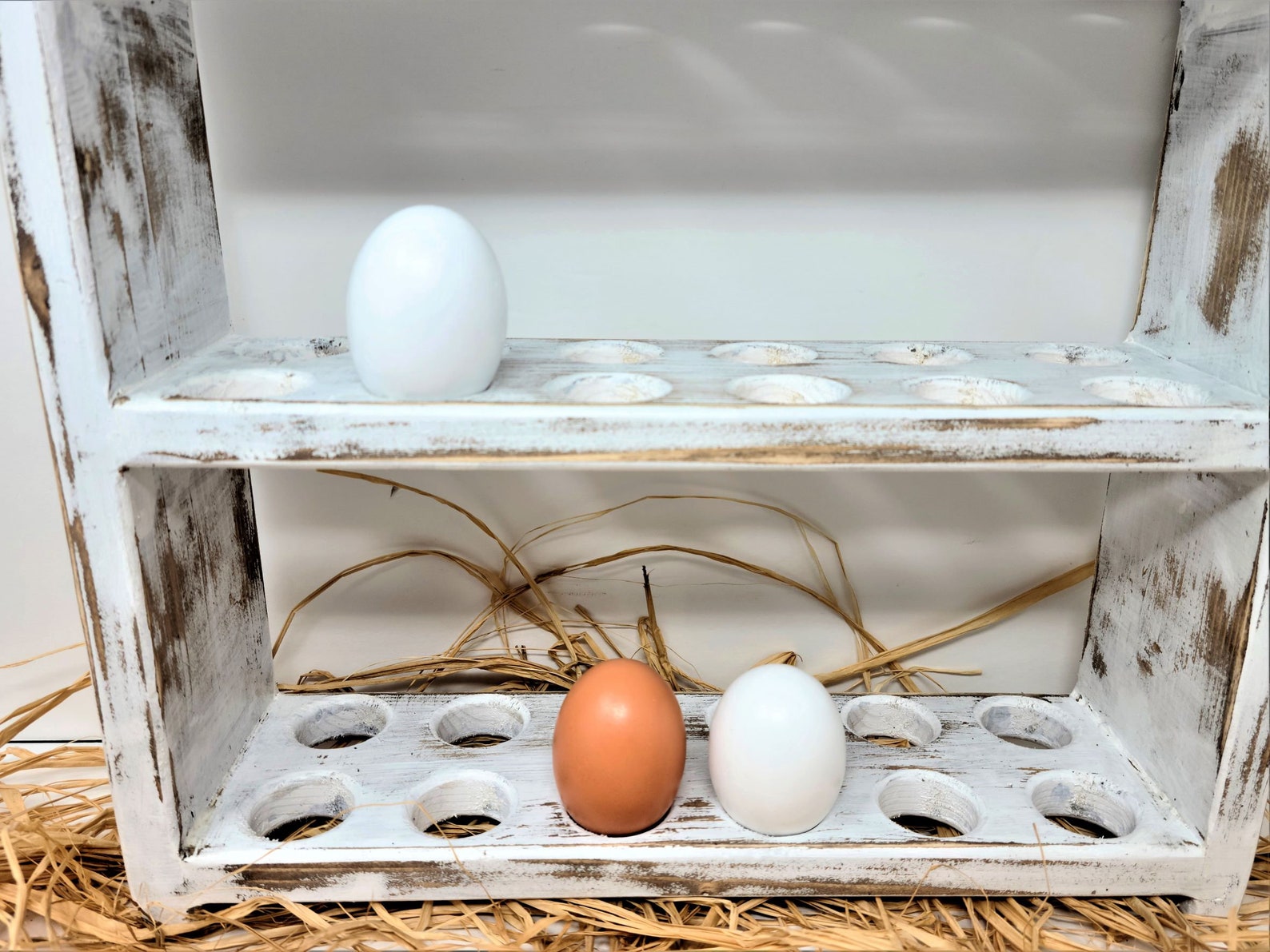Farmhouse Egg Rack Egg Storage Fresh Egg Display Rustic | Etsy