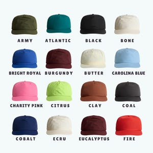 Custom Surf Cap, Customized Baseball Hat, Beach Headwear, Personalized ...