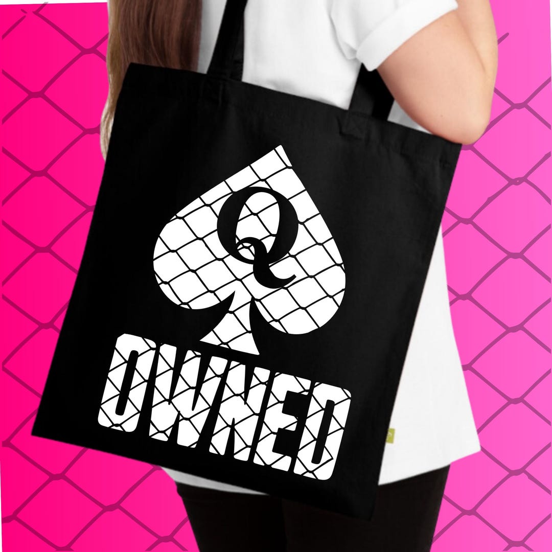 Queen of Spades Organic Cotton Tote Bag, Owned by a Queen of Spades ...