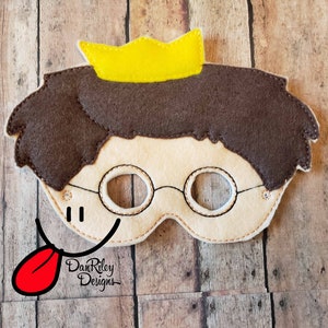 Tiger Neighborhood Felt Masks, Daniel, Mask Set, Party Favors, Costume ...